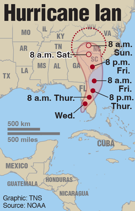 Hurricane Ian swamps SW Florida | News, Sports, Jobs - The Daily News